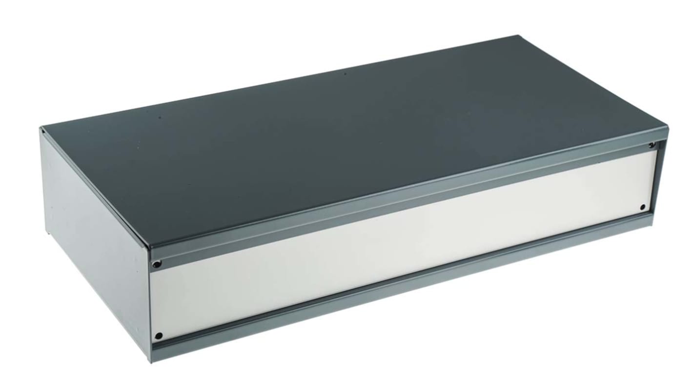 RS PRO Grey, Aluminium & Steel Instrument Case, 432 x 200 x 88mm | RS