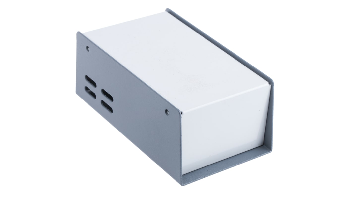 512-0900 | Hammond 512 Grey Steel Instrument Case, 135 x 76 x 55mm | RS