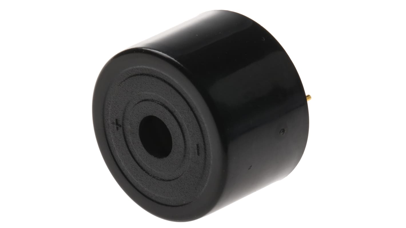 RS PRO 78dB Through Hole Continuous Internal Piezo Buzzer, 23.8 (Dia ...