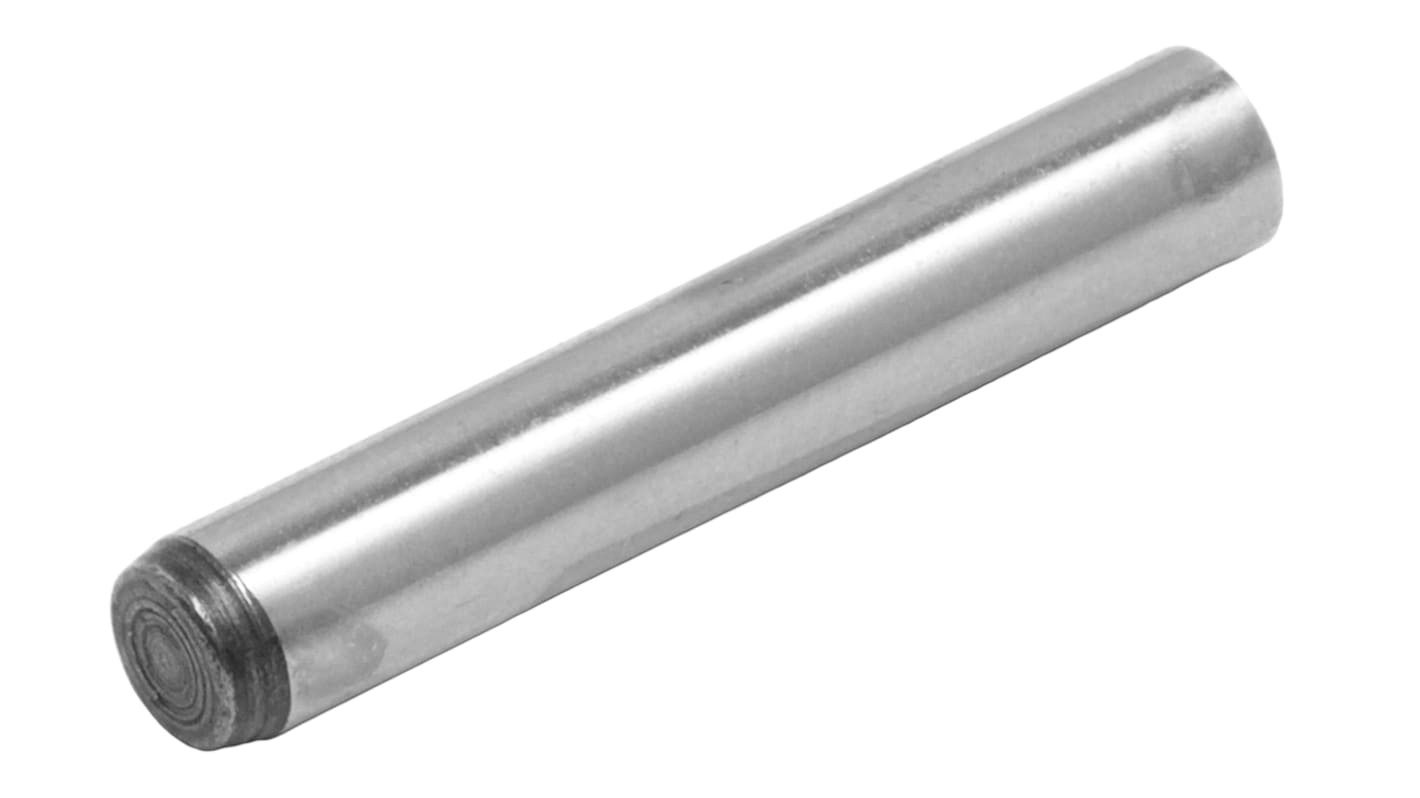 4mm Diameter Plain Steel Parallel Dowel Pin 24mm Long | RS