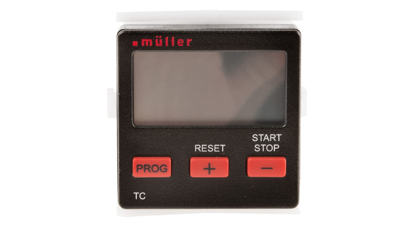 TC 24.21 | Muller Digital Panel Mounted Time Switch 230 V ac, 1-Channel ...