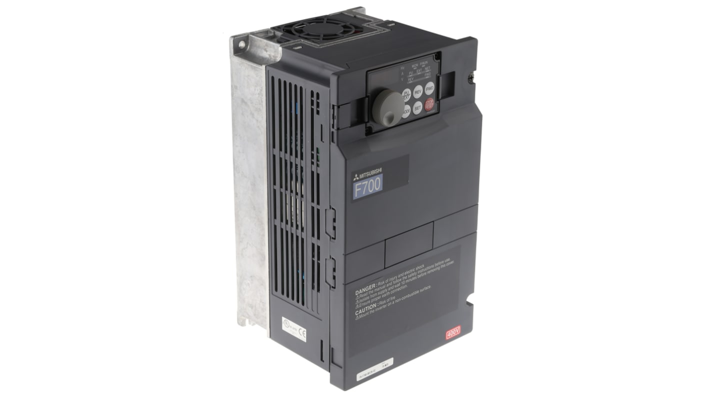 FR-F740-00126-EC | Mitsubishi Inverter Drive, 5.5 kW, 3 Phase, 400 V ac ...