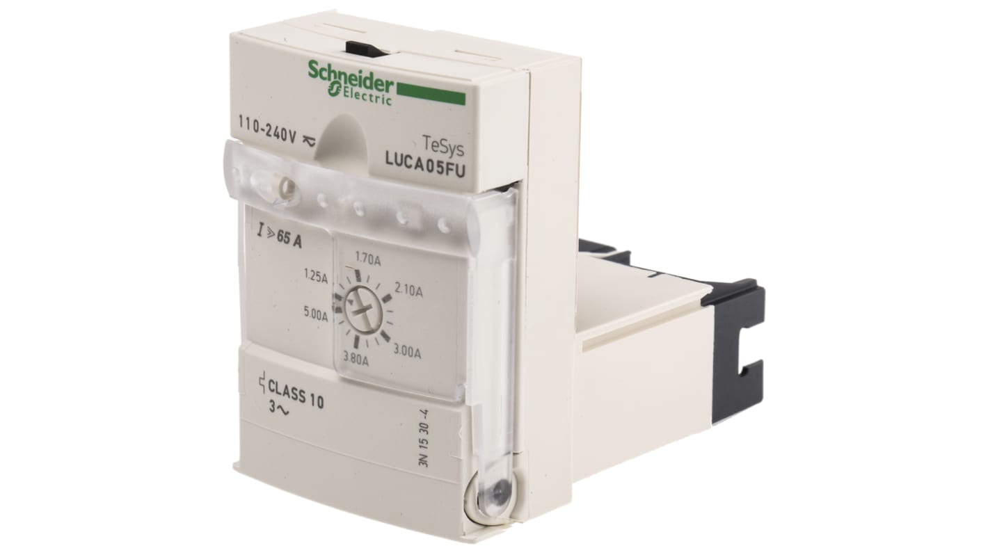 LUCA05FU | Schneider Electric DOL Starter, DOL, 3 kW, 690 V ac, 3 Phase ...