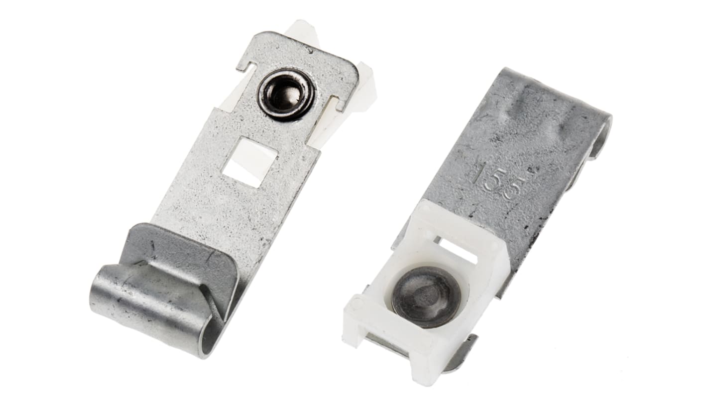 Support de raccordement câble de poutre RS PRO, Nylon, Acier, Epaisseur ...