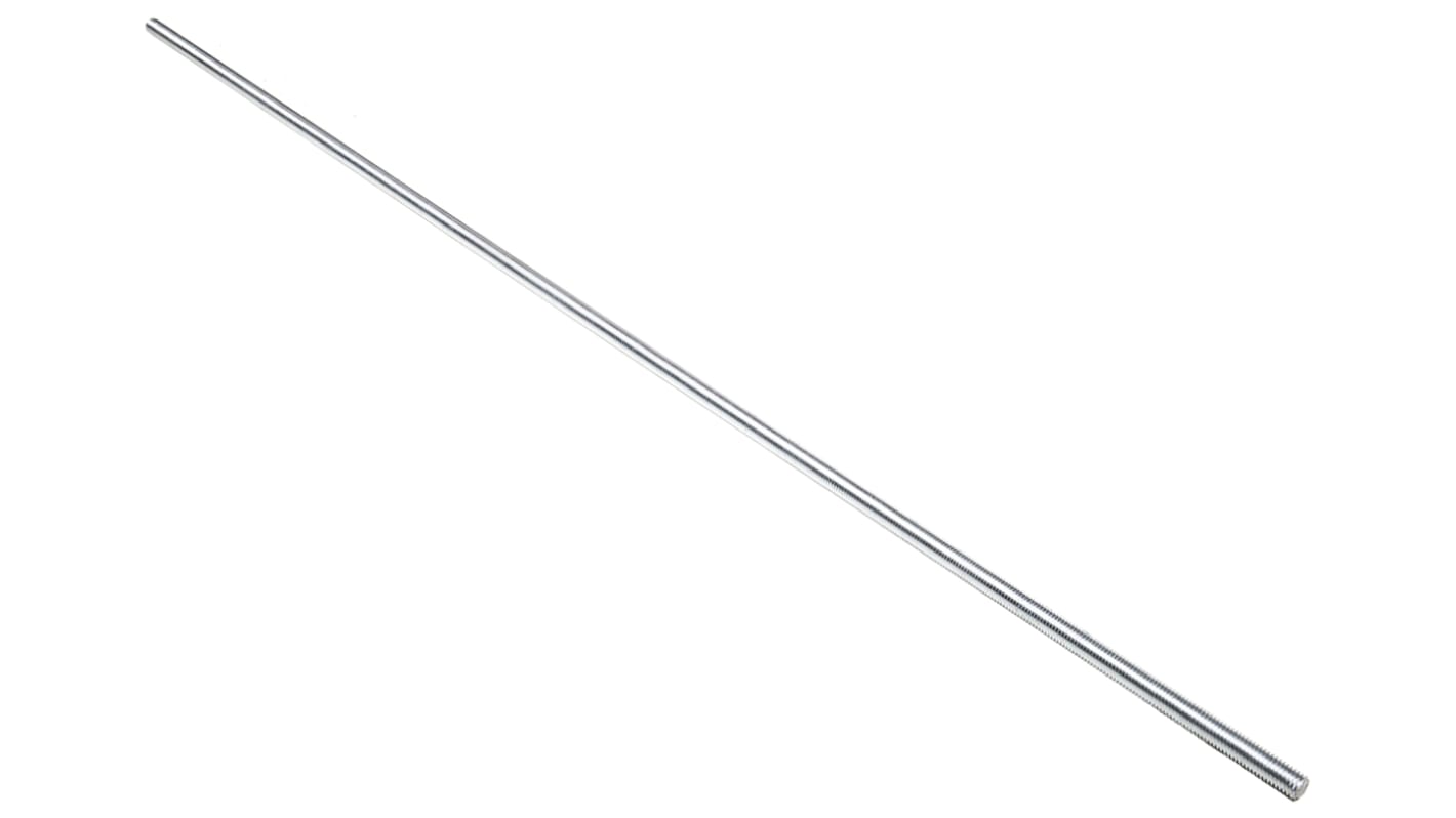 RS PRO Plain Stainless Steel Threaded Rod, M5, 1m | RS