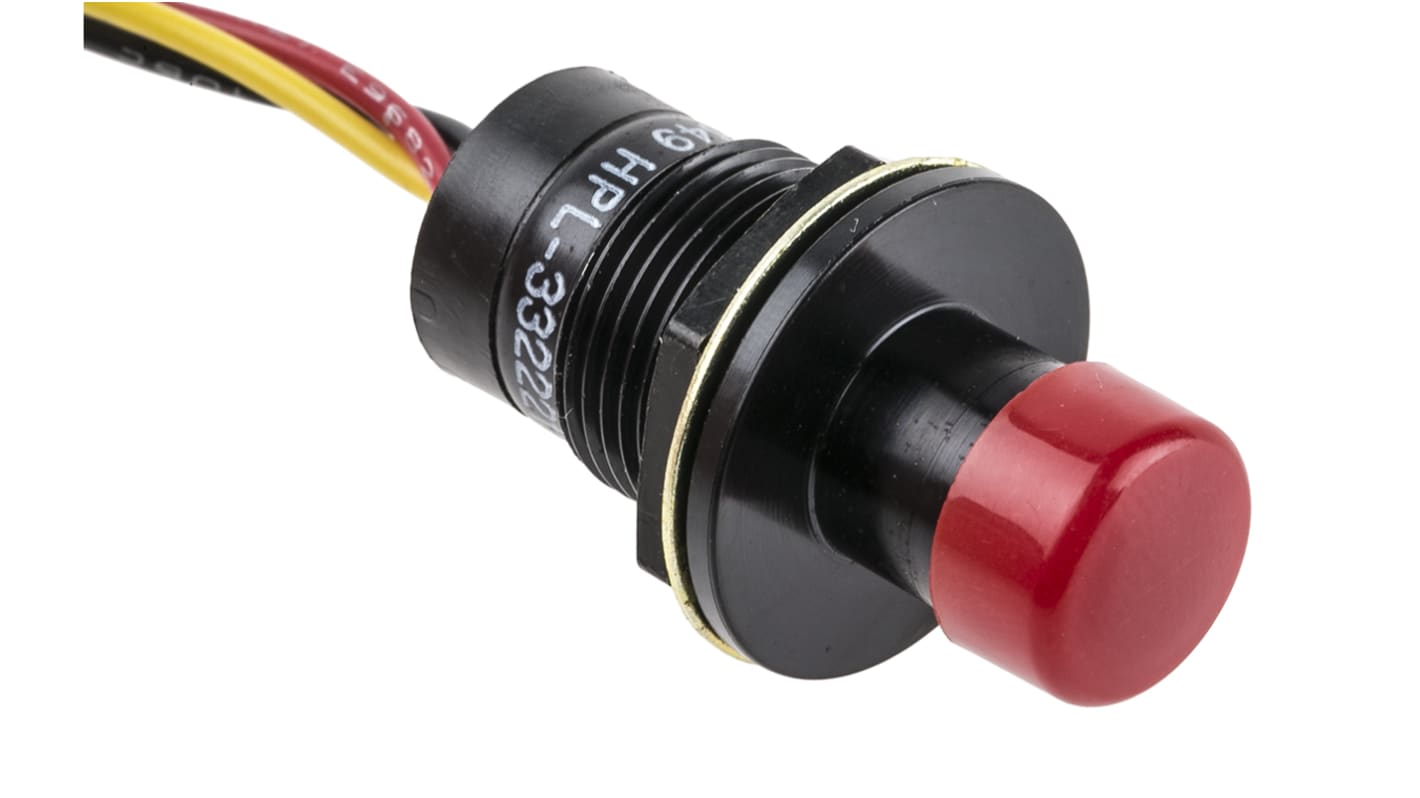 HPL-3322212 | Hall Effect Switch Button Through Hole, -40 → +85°C | RS