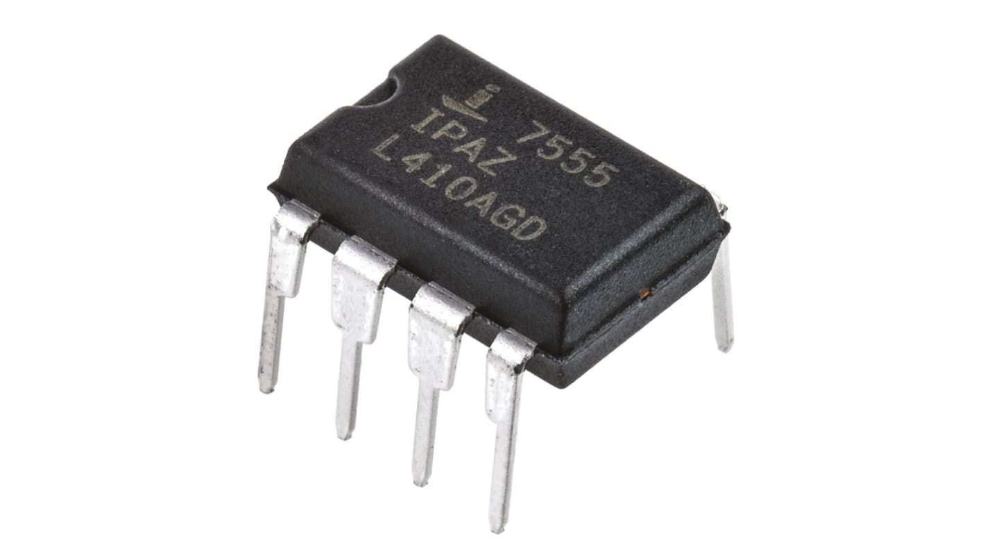 Intersil ICM7555IPAZ, General Purpose Timer 1MHz, 8-Pin PDIP | RS