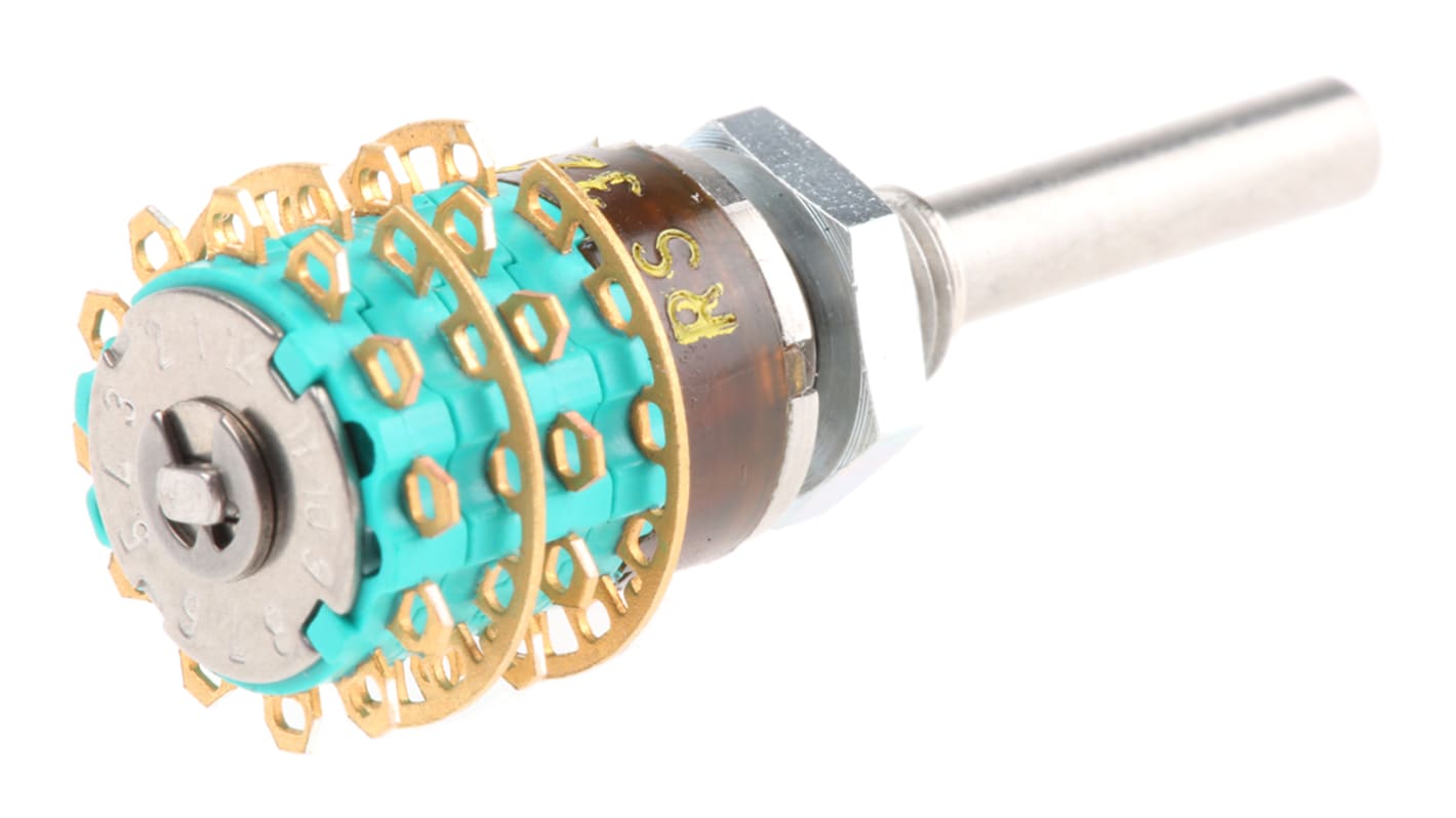 500396-000-000-000 | NSF MY non short, 6 Position 4P6T Rotary Switch, 1 ...