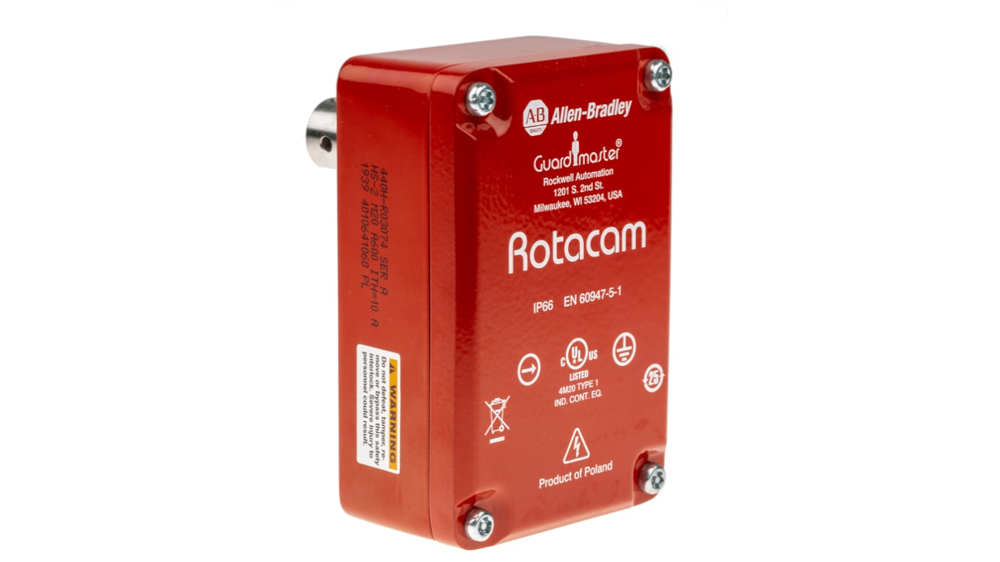 440H-R03074 | Allen Bradley Guardmaster 440H Safety Hinge Switch, NO ...