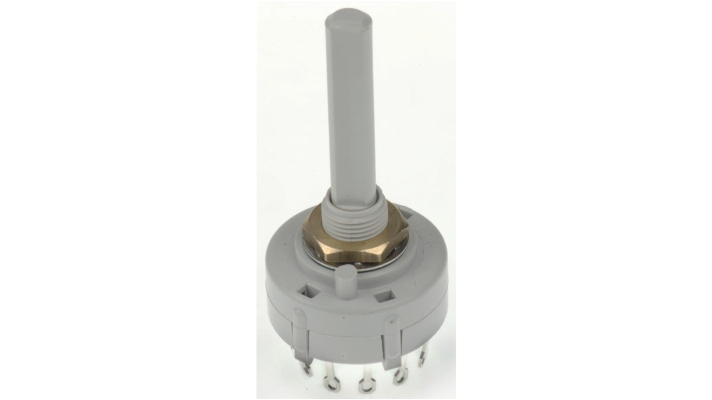 CK1034 | Lorlin, 12 Position SPST Rotary Switch, 150 mA @ 250 V ac ...