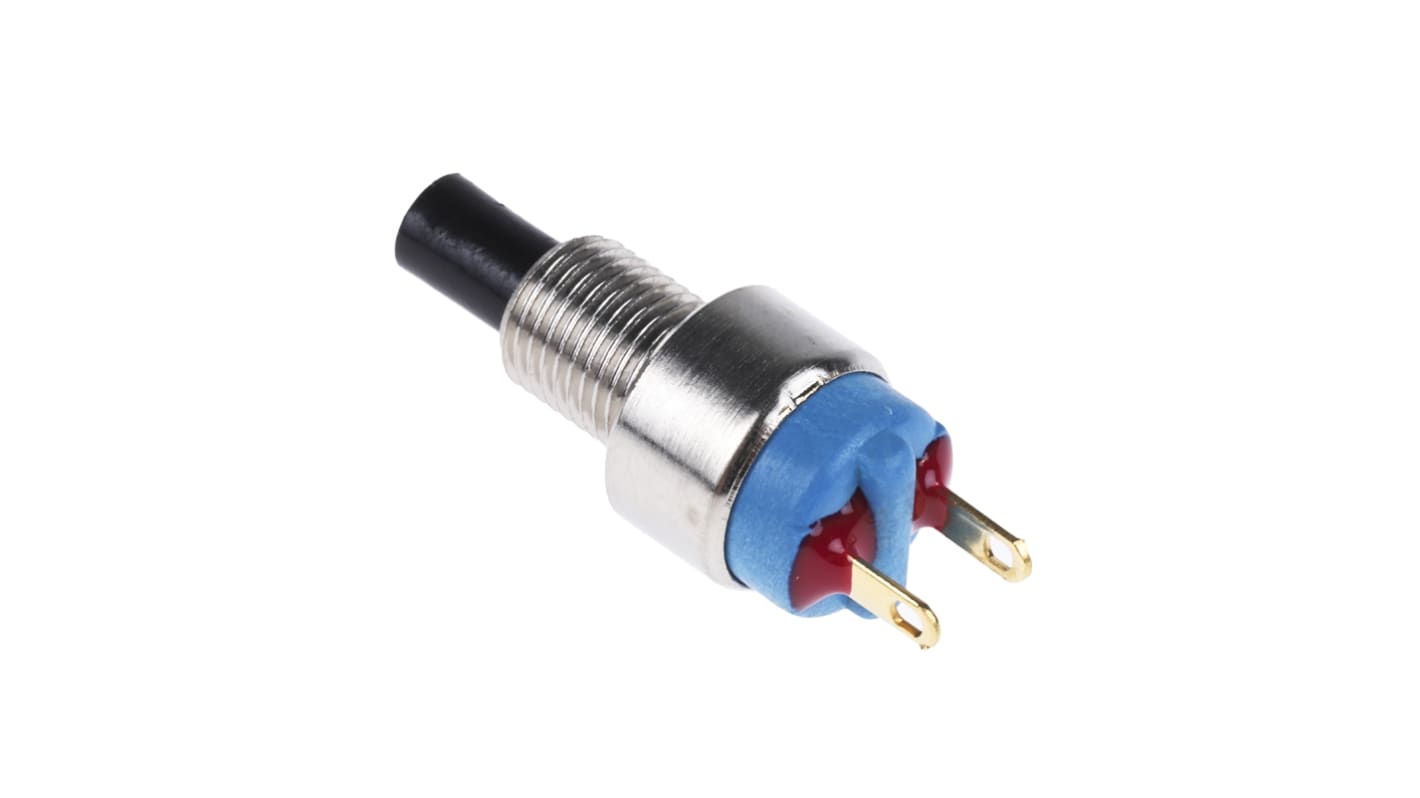 9633NCD+U482 | APEM Miniature Push Button Switch, Momentary, Panel Mount, 6.5mm Cutout, SPST ...