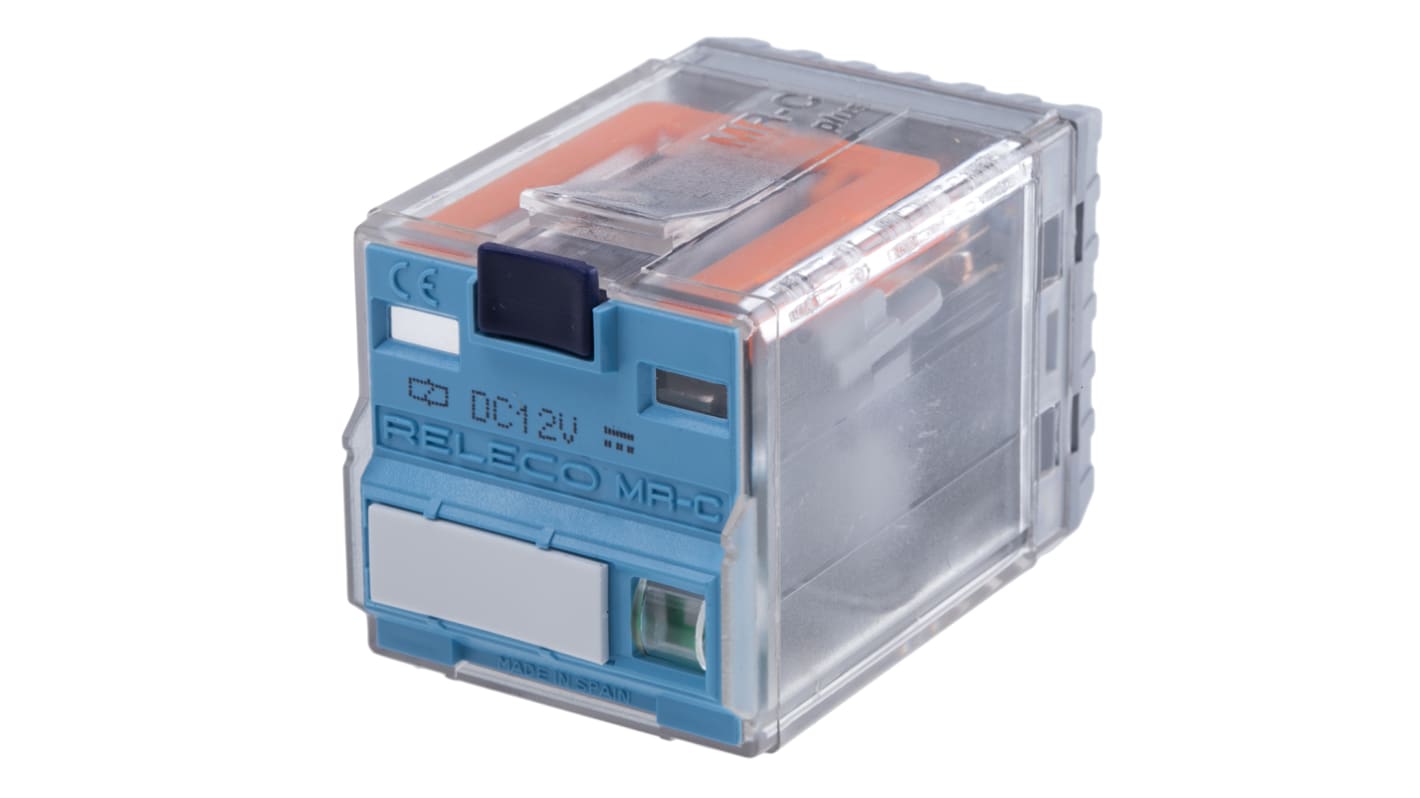 C2-A20X / DC 12V | Releco Plug In Power Relay, 12V dc Coil, 10A ...