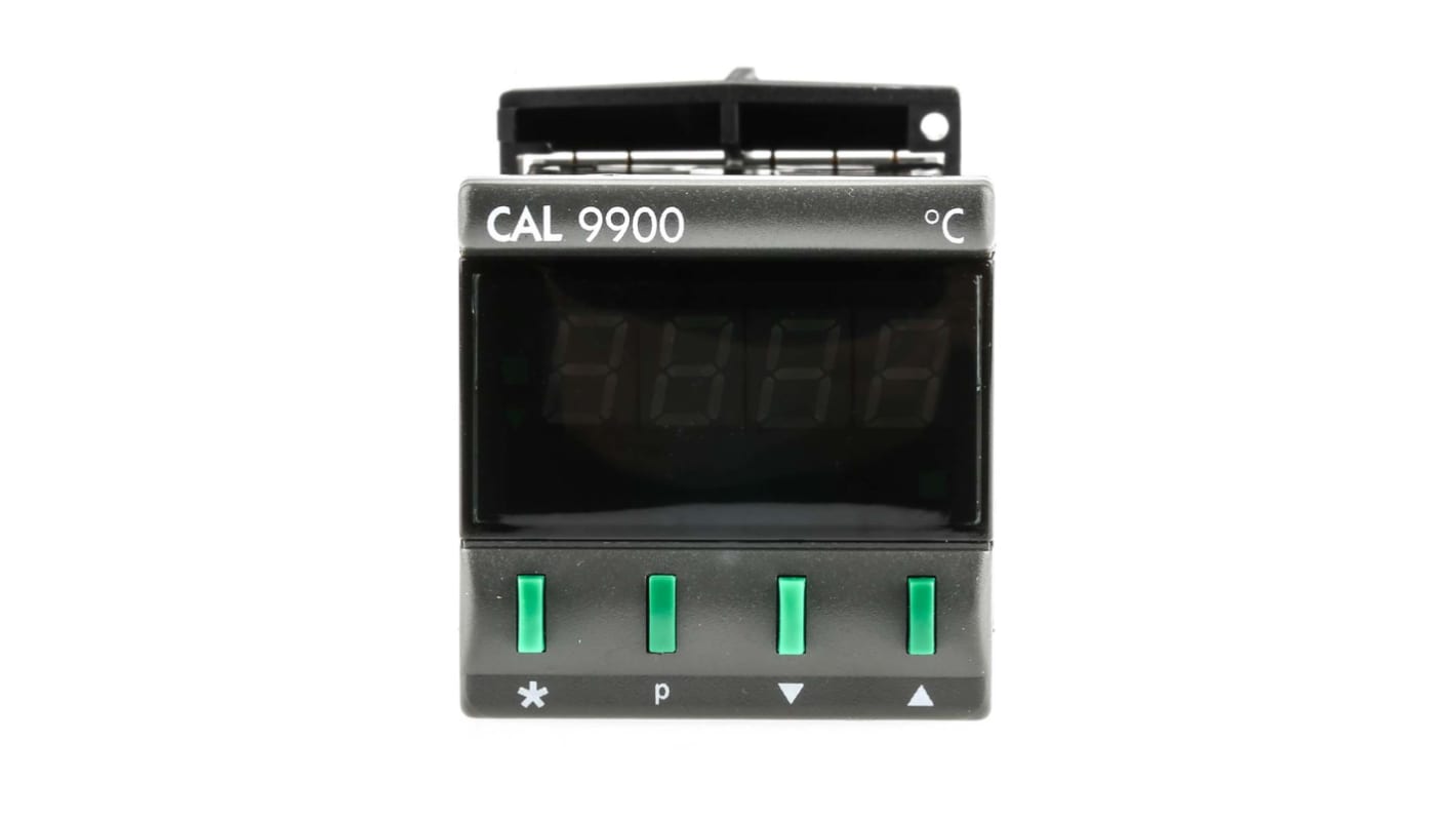 991.11C | CAL 9900 PID Temperature Controller, 48 x 48 (1/16 DIN)mm, 2 Output Relay, 115 V ac ...