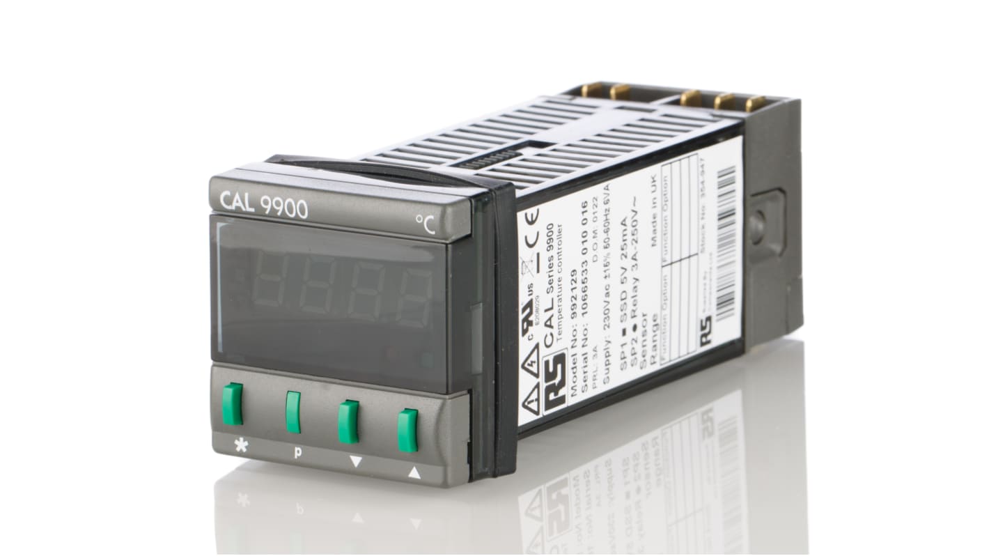 992.12C | CAL 9900 PID Temperature Controller, 48 x 48 (1/16 DIN)mm, 2 ...