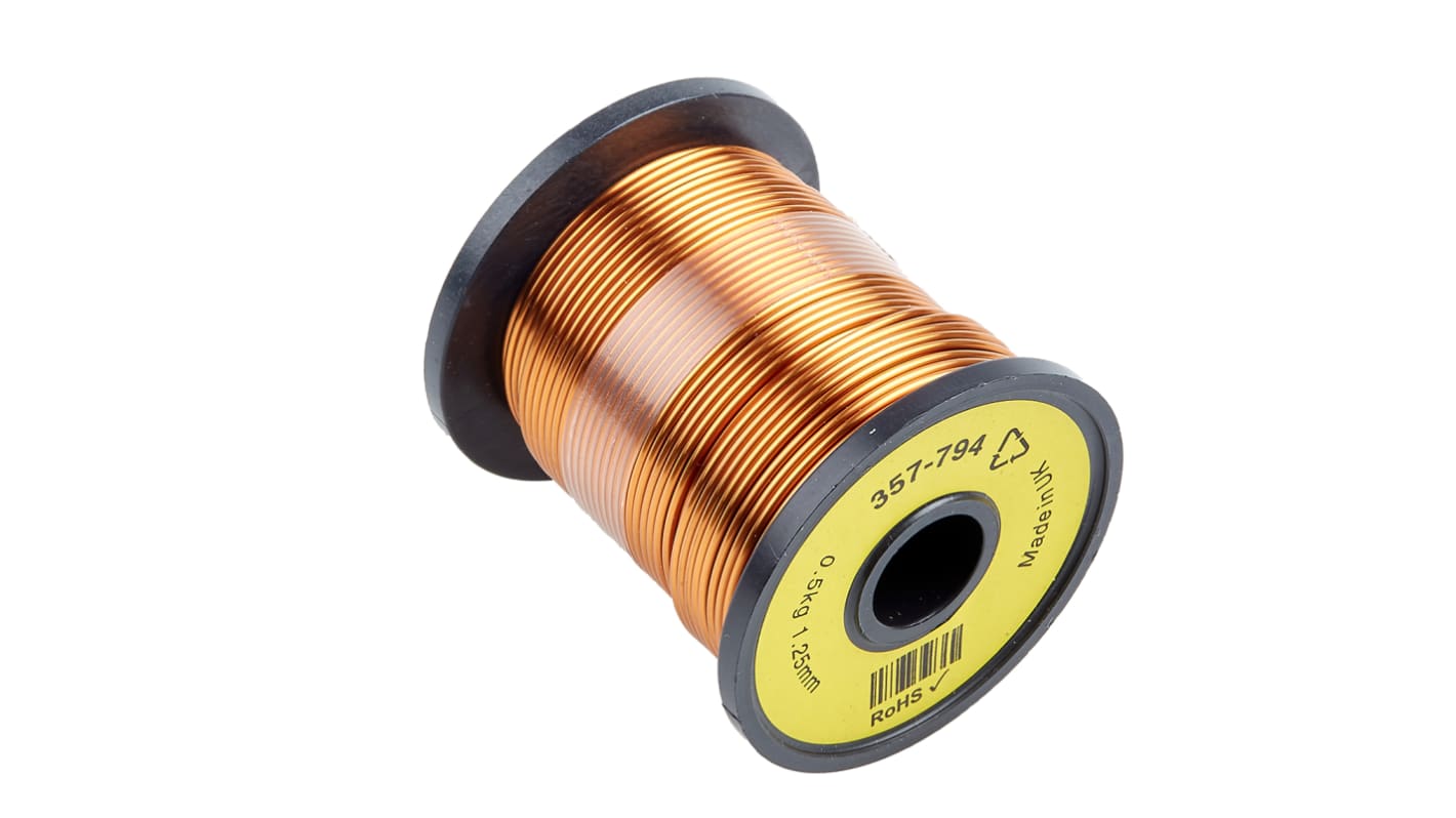 RS PRO Single Core 1.33mm diameter Copper Wire, 40m Long | RS