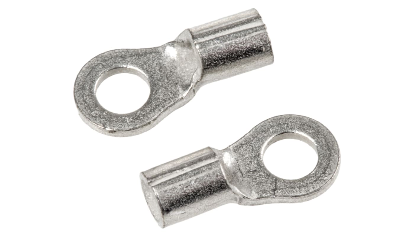 34104 | TE Connectivity, SOLISTRAND Uninsulated Crimp Ring Terminal, M2 ...