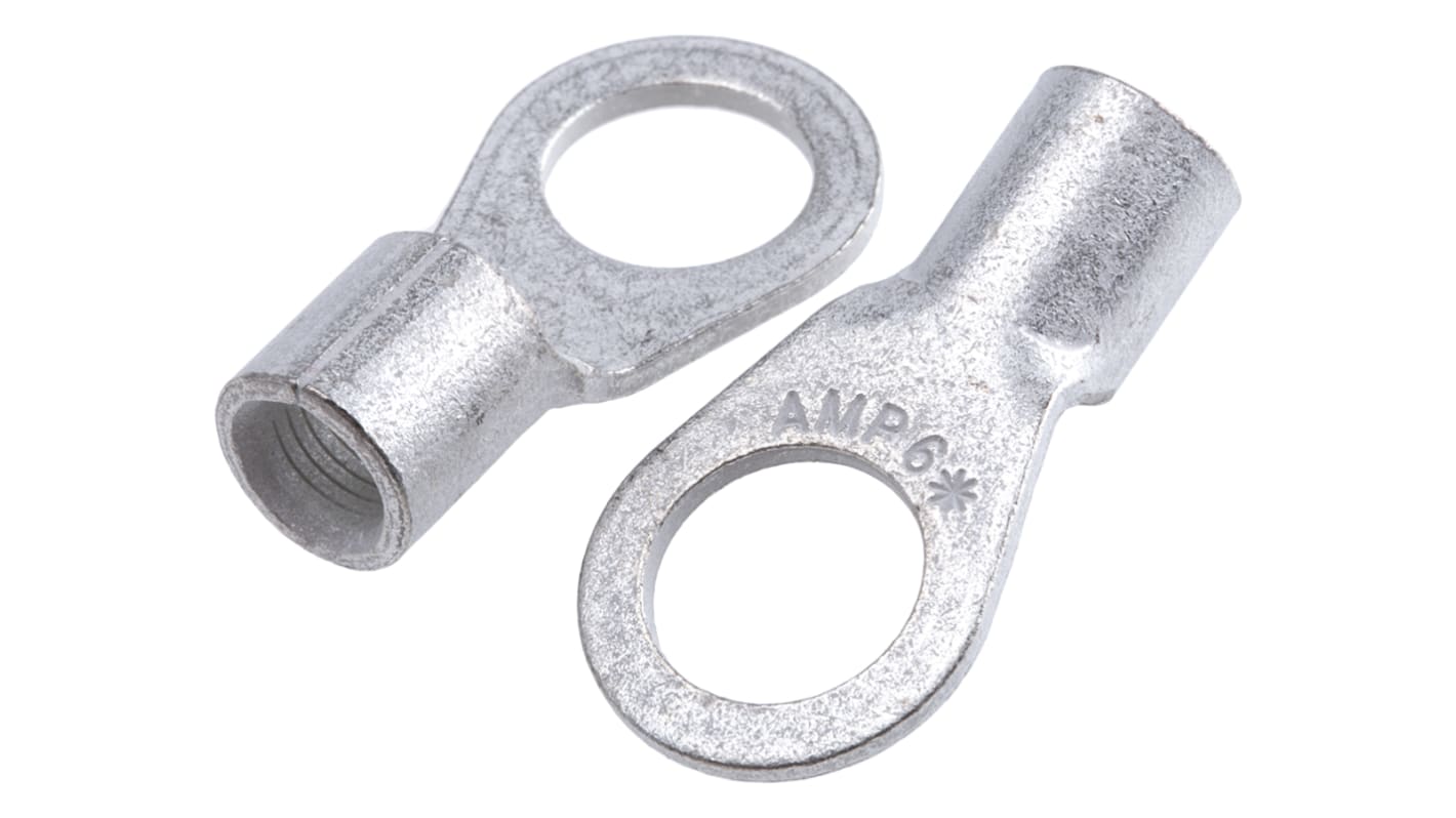 160032 | TE Connectivity, SOLISTRAND Uninsulated Ring Terminal, M10 ...