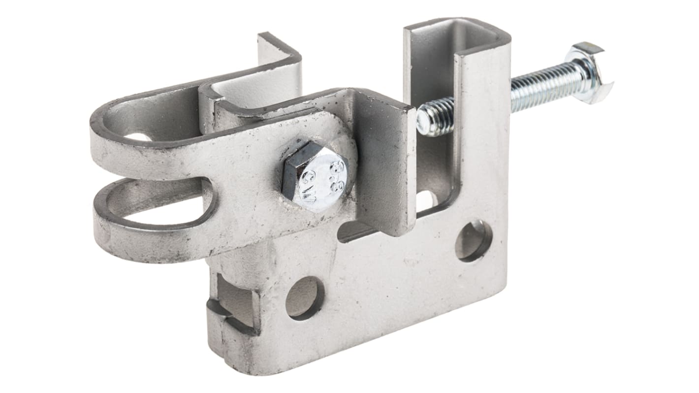 RS PRO Girder Threaded Rod Swivel Clamp M10, maximum load 100kg, 25mm | RS