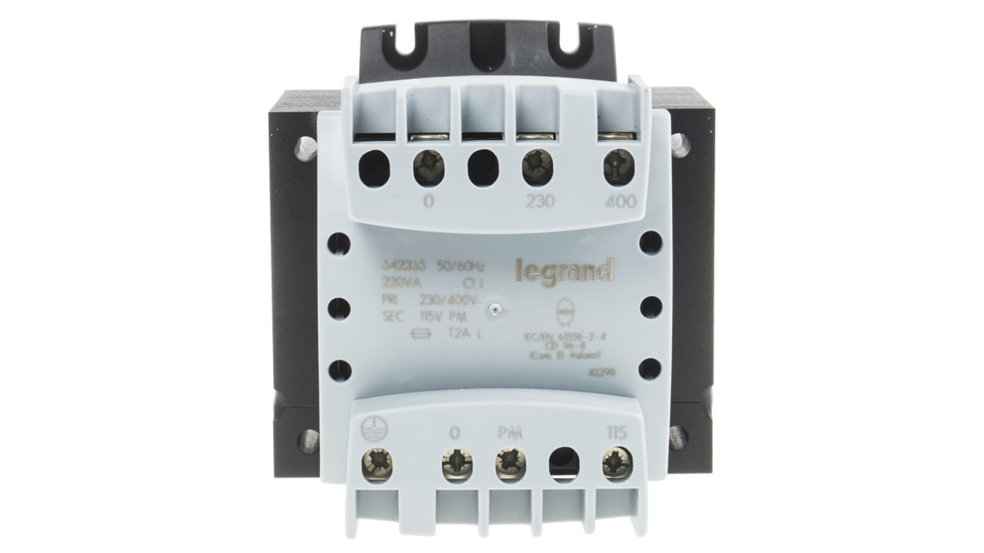 6 423 65 Legrand 220va 1 Output Chassis Mounting Transformer 115v Rs