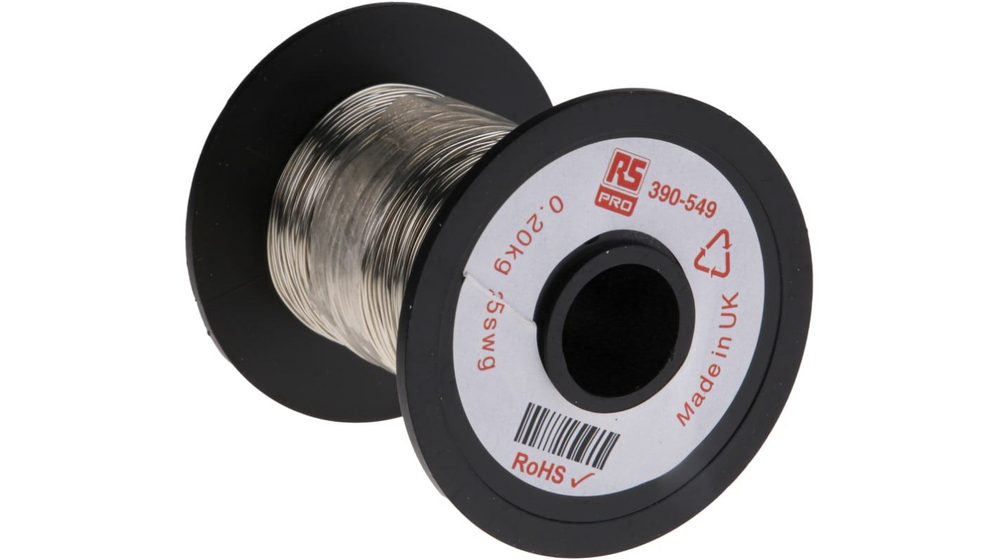 RS PRO Single Core 0.51mm diameter Copper Wire, 114m Long | RS