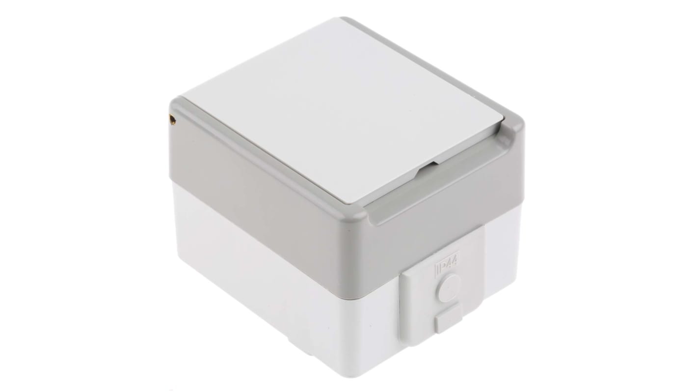 5UB4711 | Siemens Grey 1 Gang Plug Socket, 16A, Type F - German Schuko ...