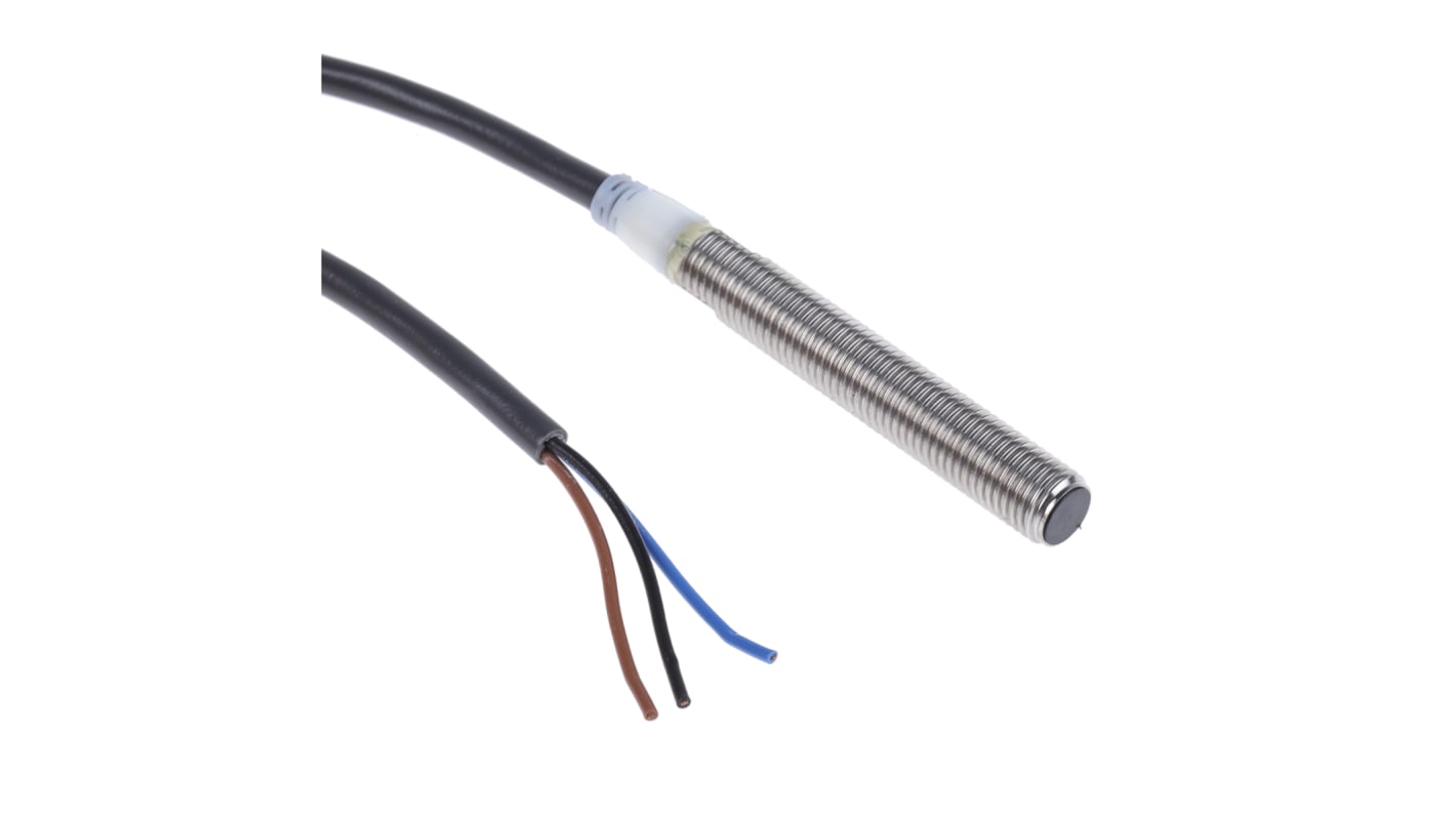 E2A-S08LS02-WP-B1 2M | Omron Inductive Barrel-Style Proximity Sensor, M8 x 1, 2 mm Detection ...