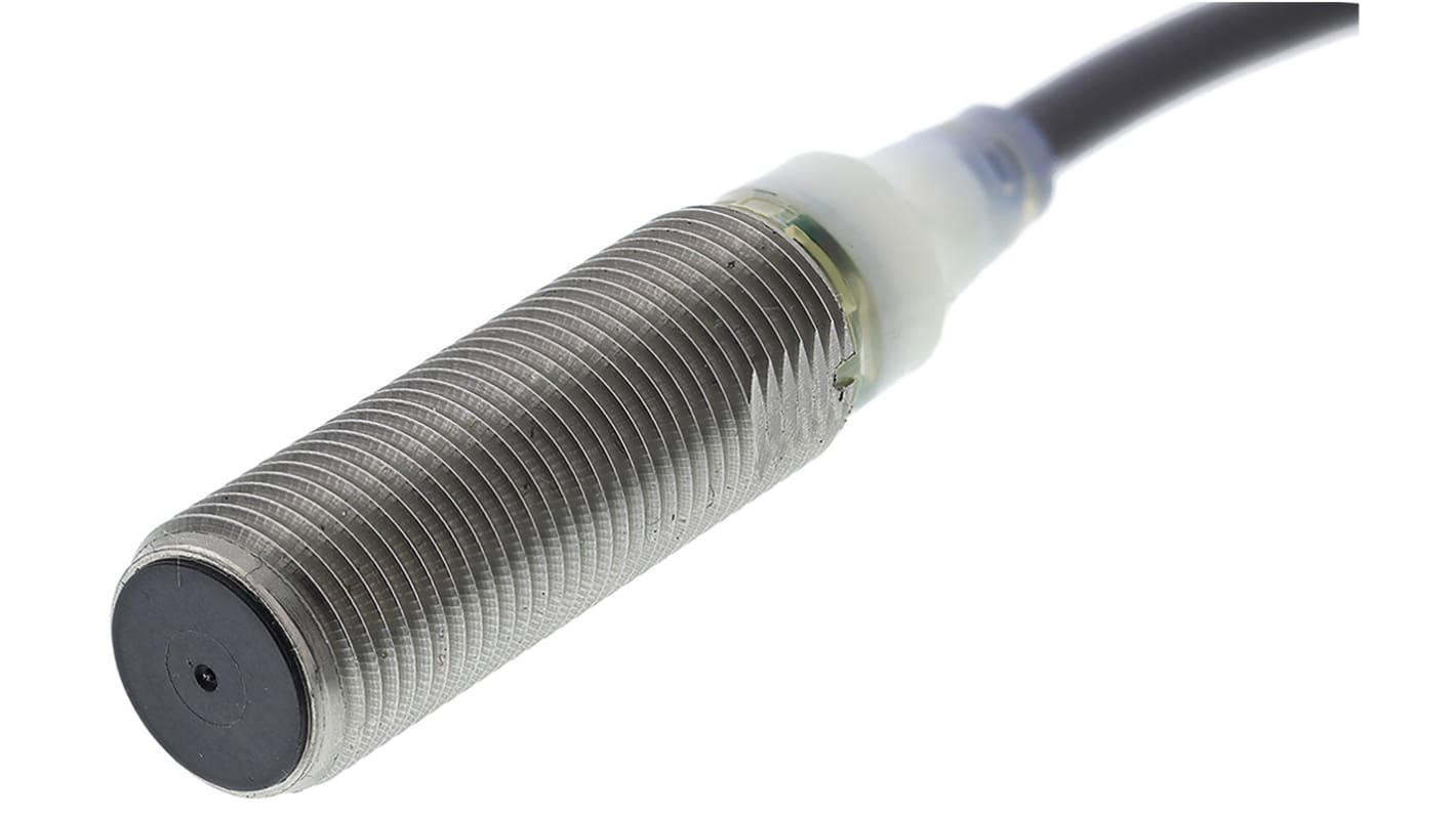 E2AS12KS04WPC12M | Omron Inductive Barrel-Style Proximity Sensor, M12 x 1, 4 mm Detection, NPN ...