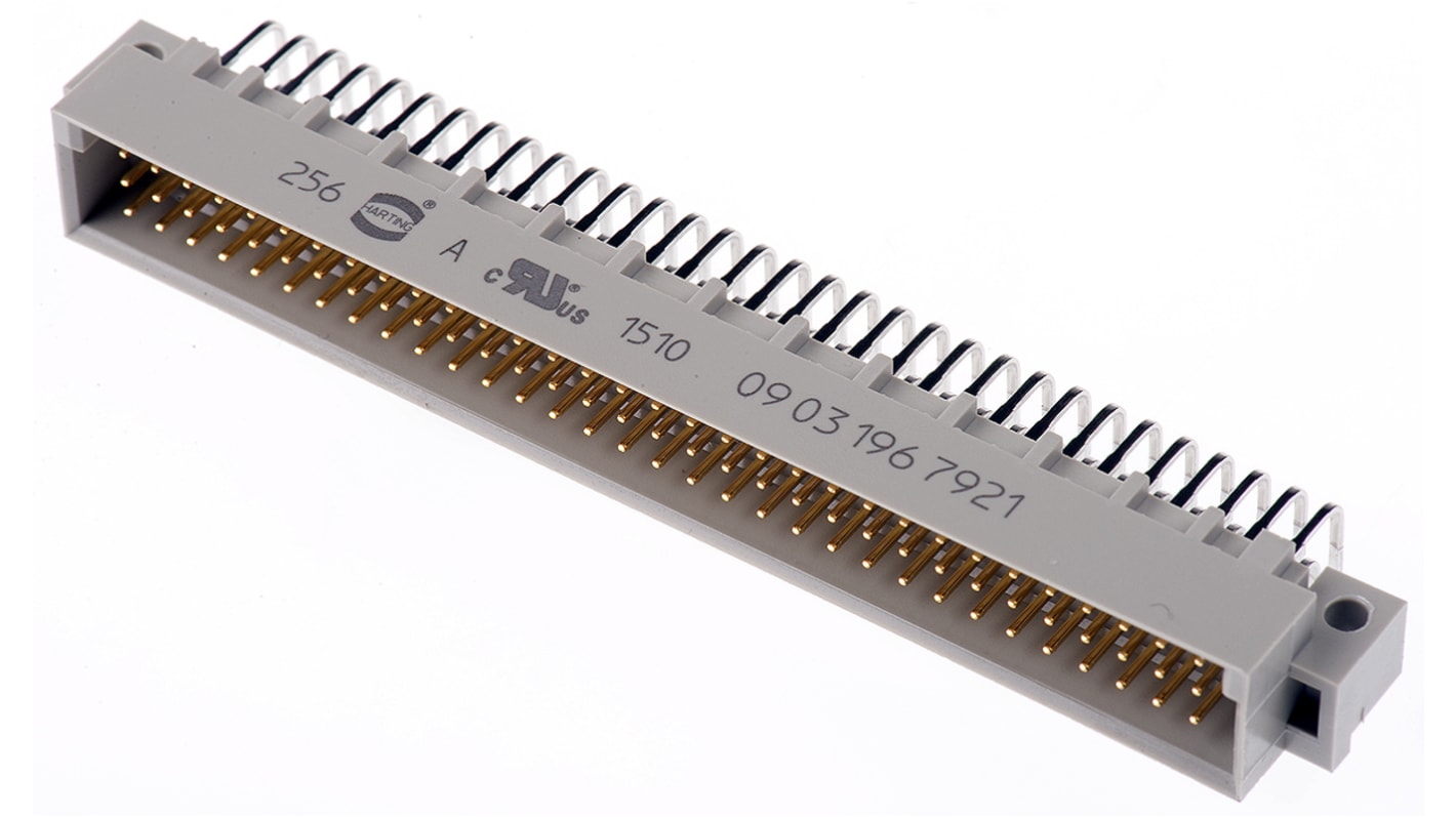 09031967921 | Harting 96 Way 2.54mm Pitch, Type C Class C3, 3 Row ...