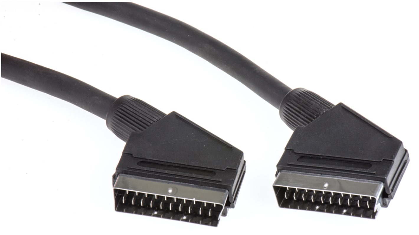 RS PRO SCART Video Cable Assembly, 2m | RS