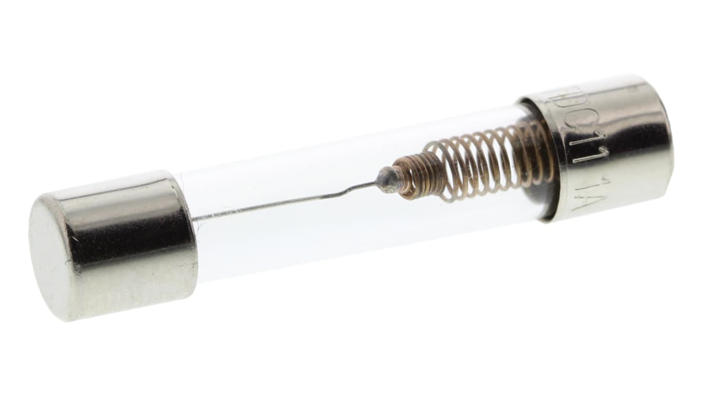 TDC11-1A | Eaton 1A T Glass Cartridge Fuse, 6.3 x 32mm | RS