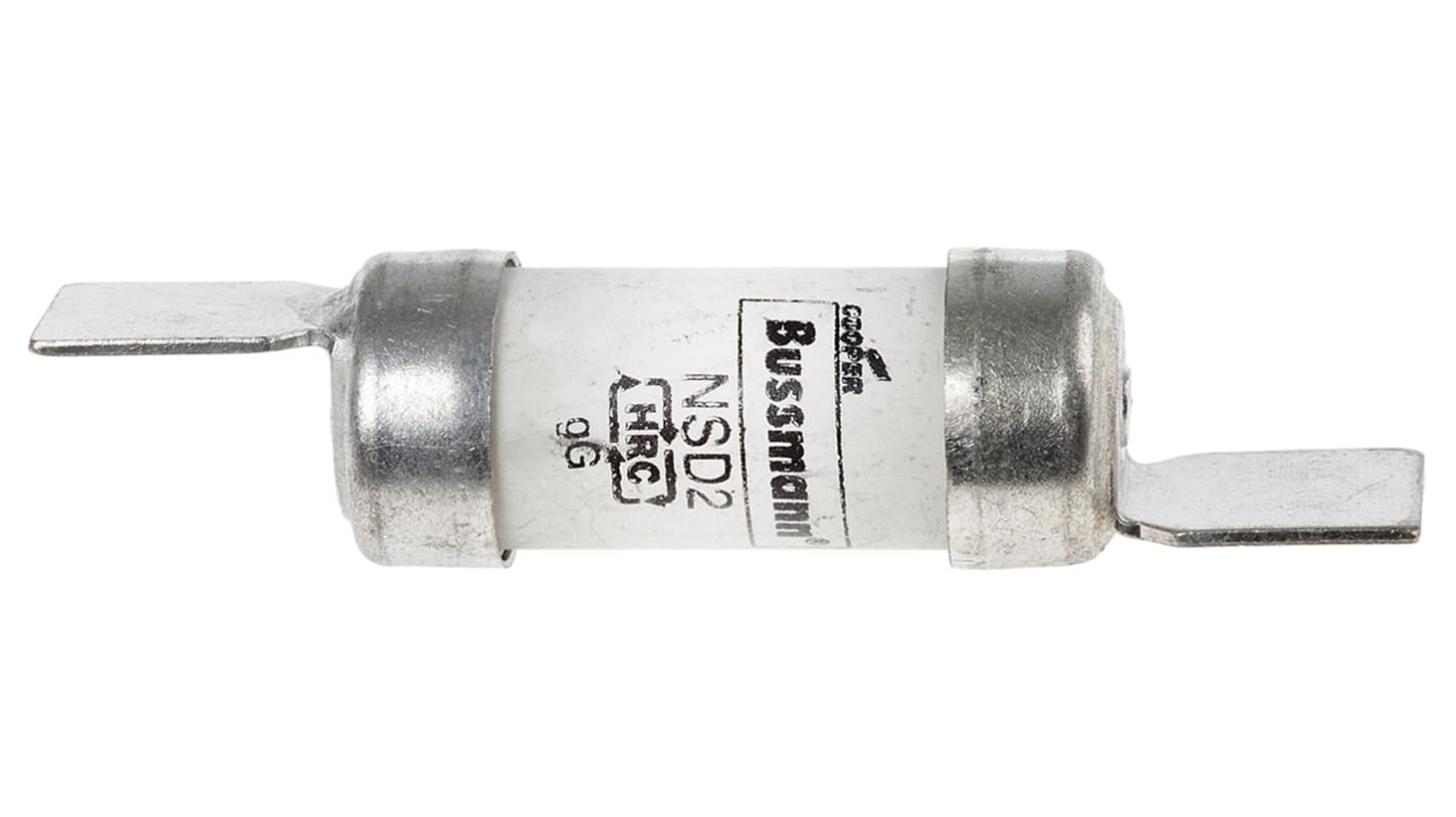 NSD2 | Eaton 2A British Standard Fuse, F1, 550V ac | RS