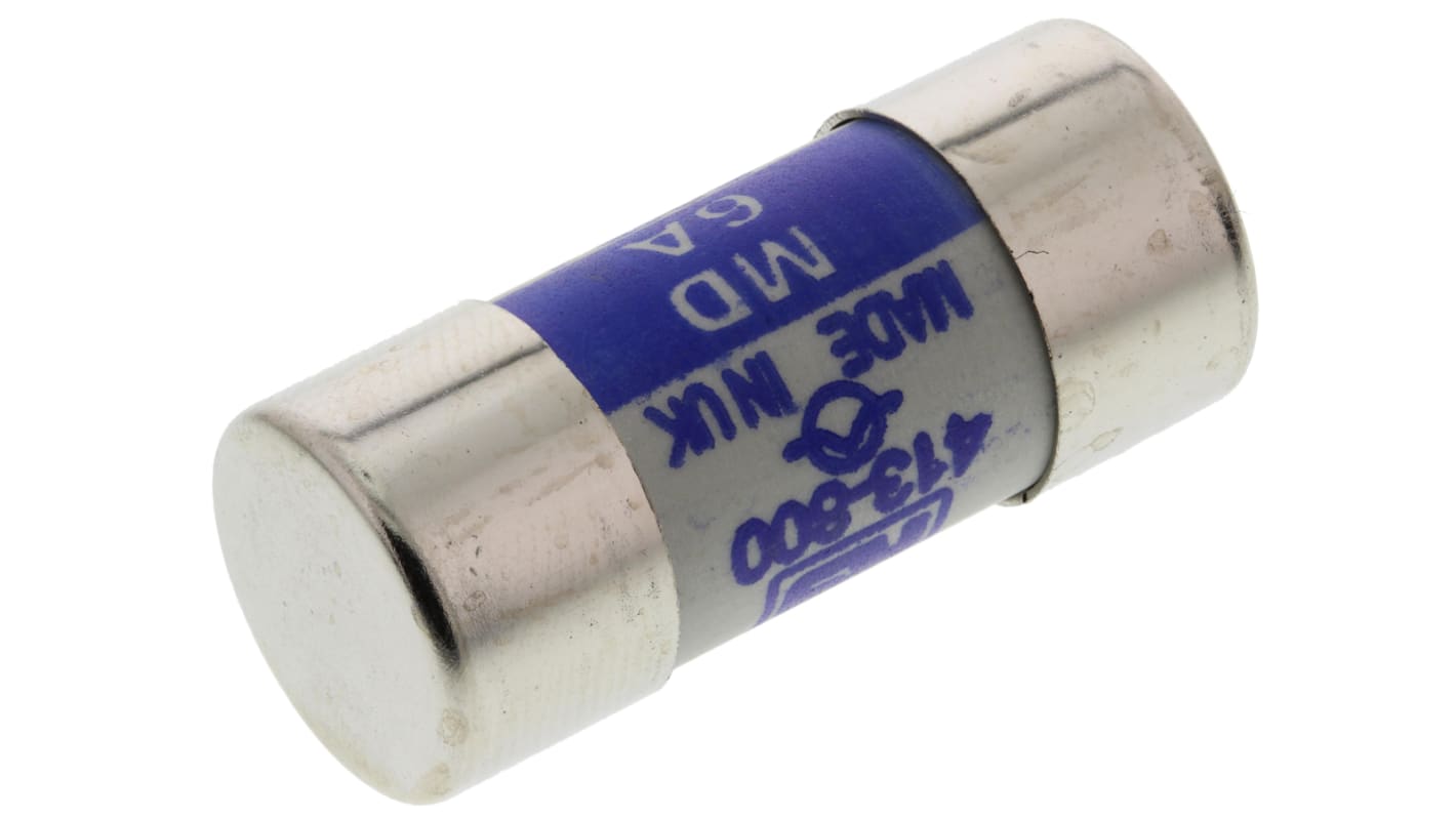 RS PRO 6A Cartridge Fuse, 13 x 29mm | RS