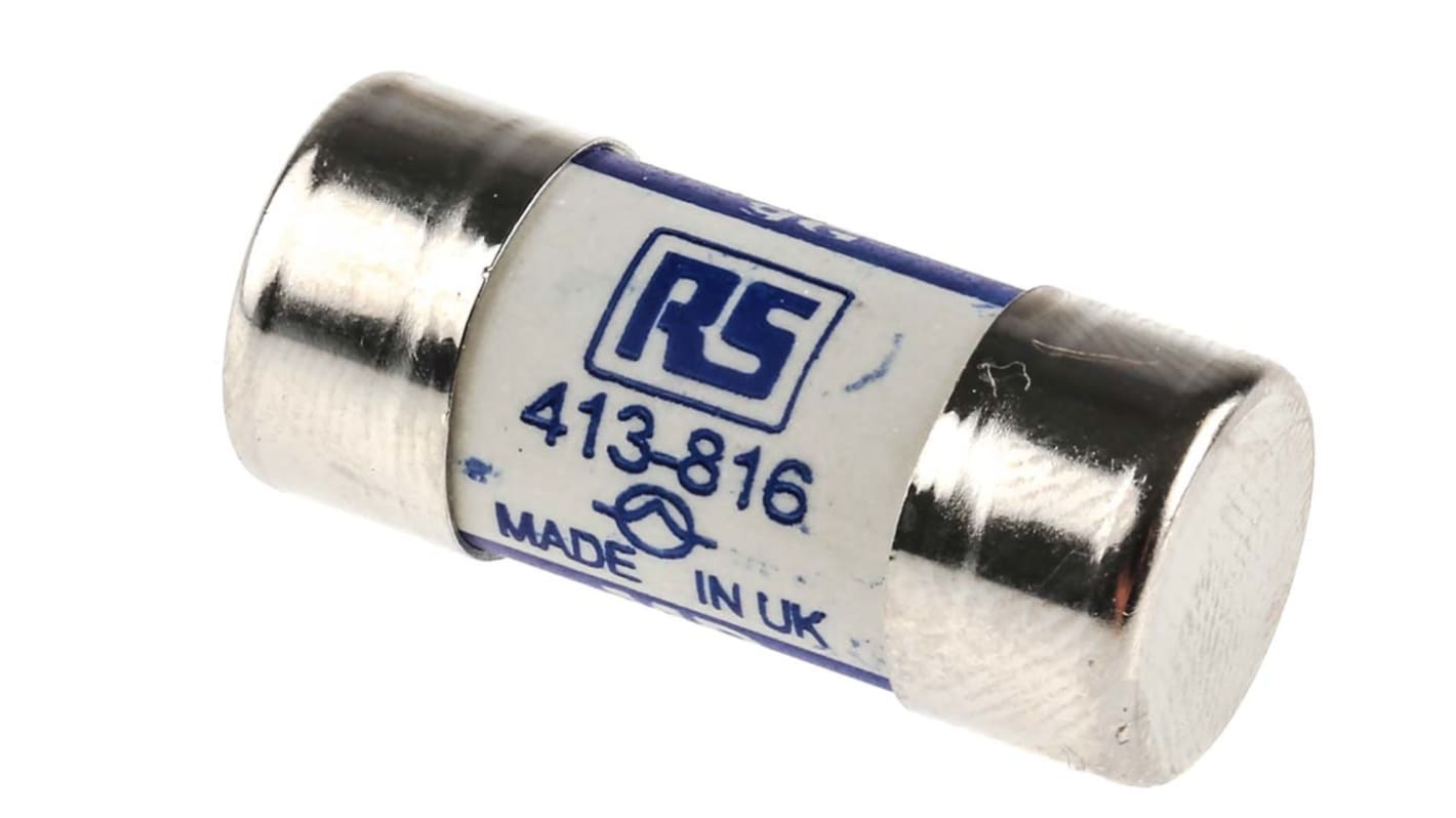 RS PRO 10A Cartridge Fuse, 13 x 29mm | RS