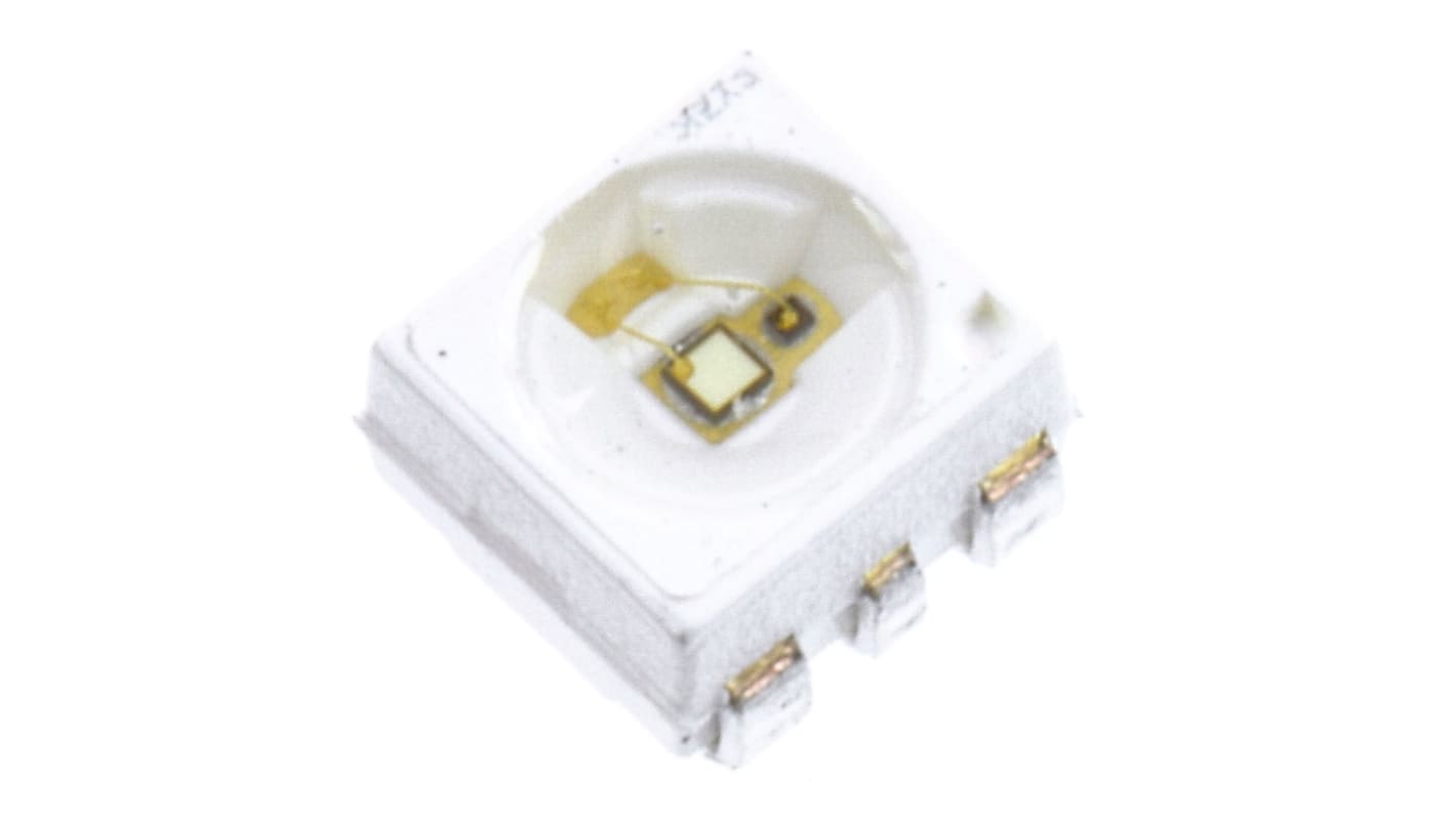 ams OSRAM3.3 V Green LED PLCC 6 SMD, Advanced Power TOPLED LT G6SP-CBEB-25-1 | RS