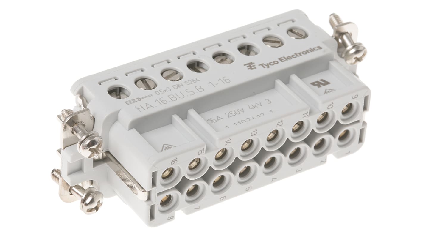 1-1103417-1 | TE Connectivity Contact Insert, Female, HA Series, 16 ...
