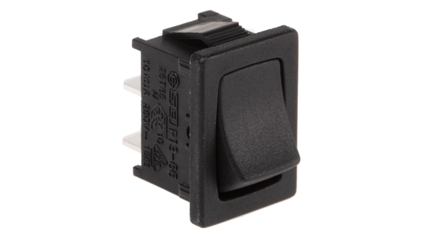 RS PRO SPST, On-Off Rocker Switch Panel Mount | RS