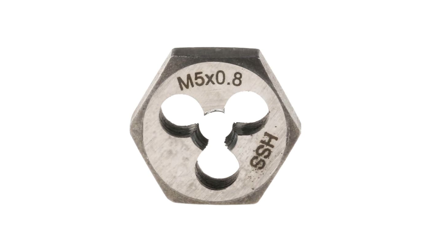 RS PRO 0.8mm Pitch M5 HSS piece Die Nut | RS