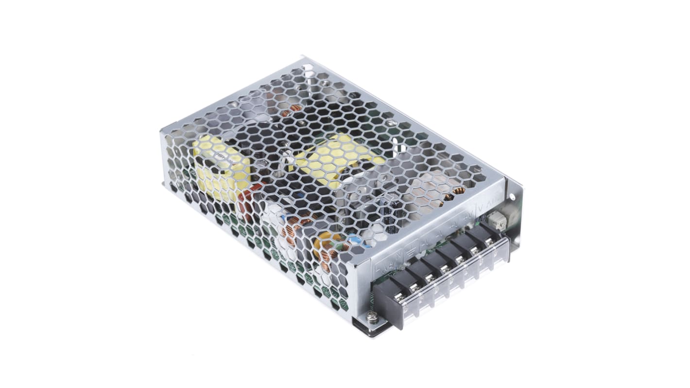 MEAN WELL Switching Power Supply, HRP-150-24, 24V dc, 6.5A, 156W, 1 ...