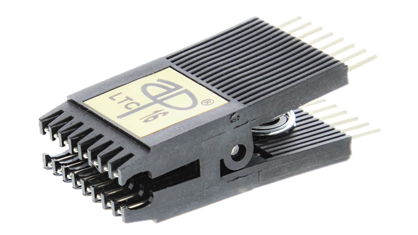LTC 16 | 3M IC Test Clip, 16 Way, 2A, DIP | RS