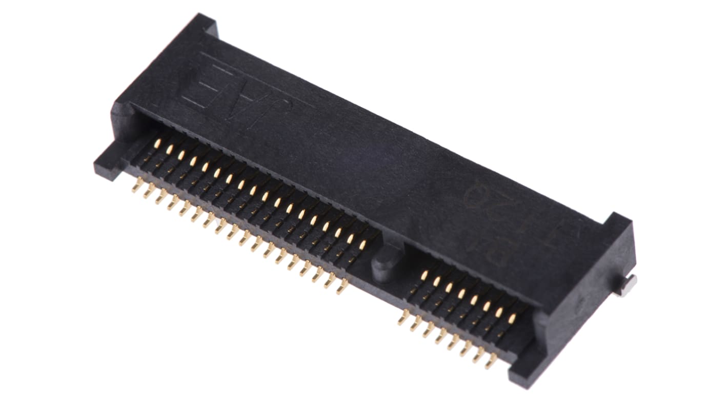 MM60-52-B1-B1 | JAE 52 Way Right Angle Mini PCIe, PCI Memory Card ...