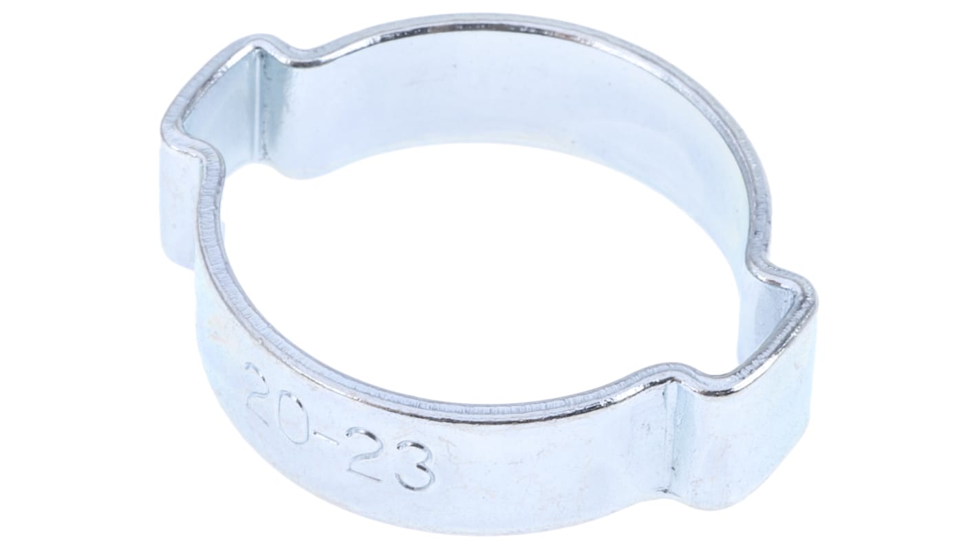 RS PRO Steel O Clip, 9mm Band Width, 20 → 23mm ID | RS