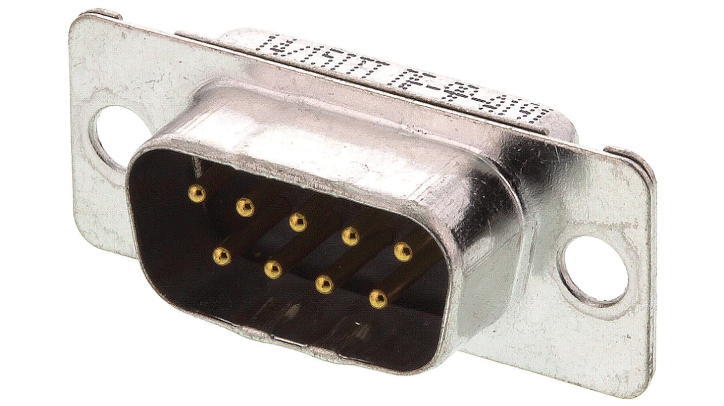 121073-2290 D | ITT Cannon ORIGINAL D 9 Way Panel Mount D-sub Connector ...