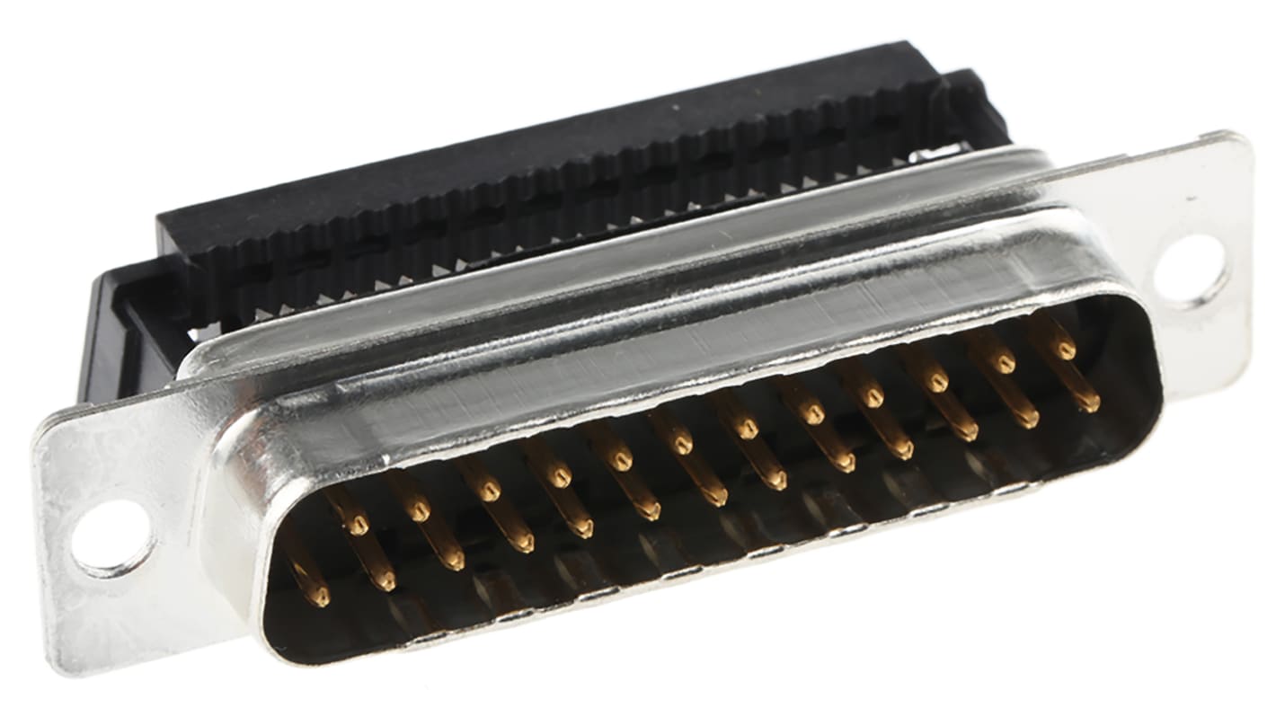 115153-0062 | ITT Cannon Speedy D 25 Way Right Angle Cable Mount D-sub ...