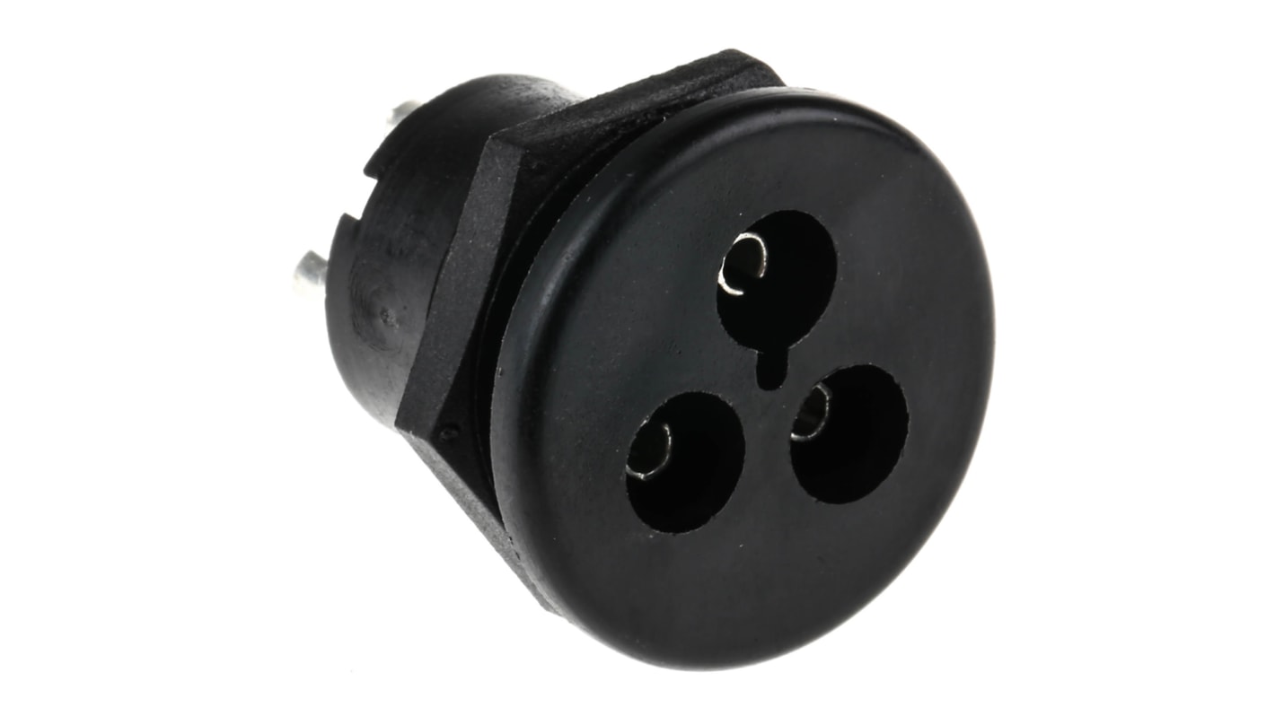 SA2404 | Bulgin Power Connector Panel Mount, Solder Termination, 3A ...