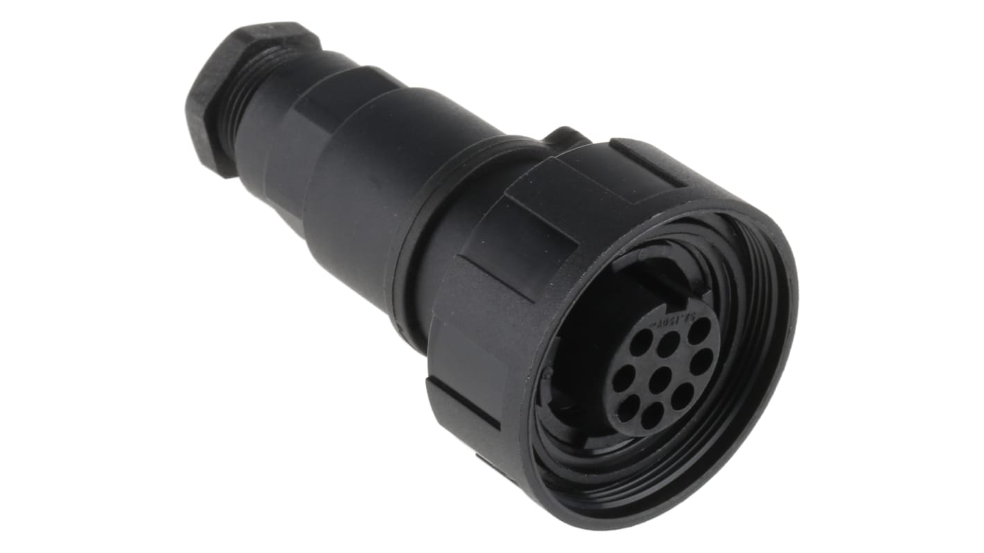 PX0728/S | Bulgin Circular Connector, 9 Contacts, Cable Mount, Socket ...