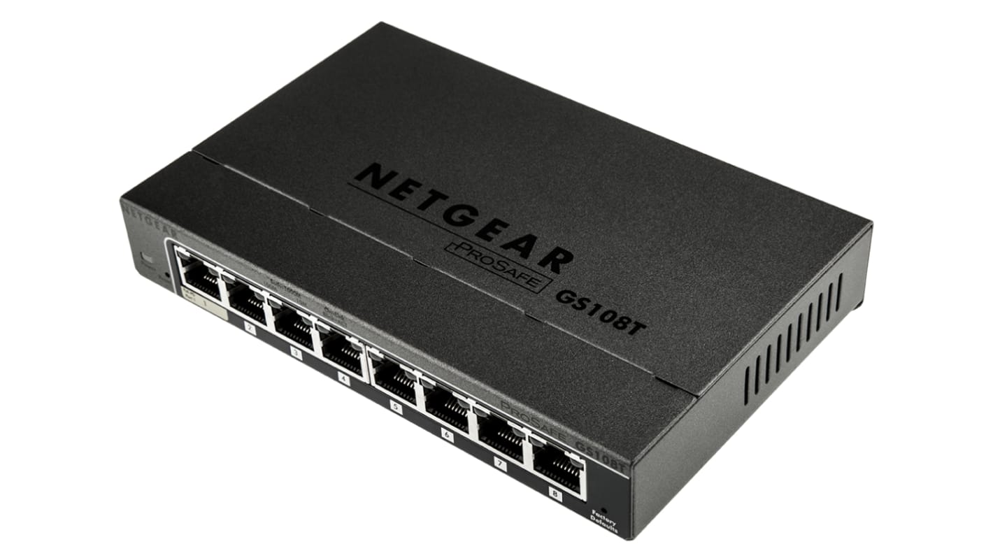 GS108T-200GES | Netgear 8 Port Network Switch | RS