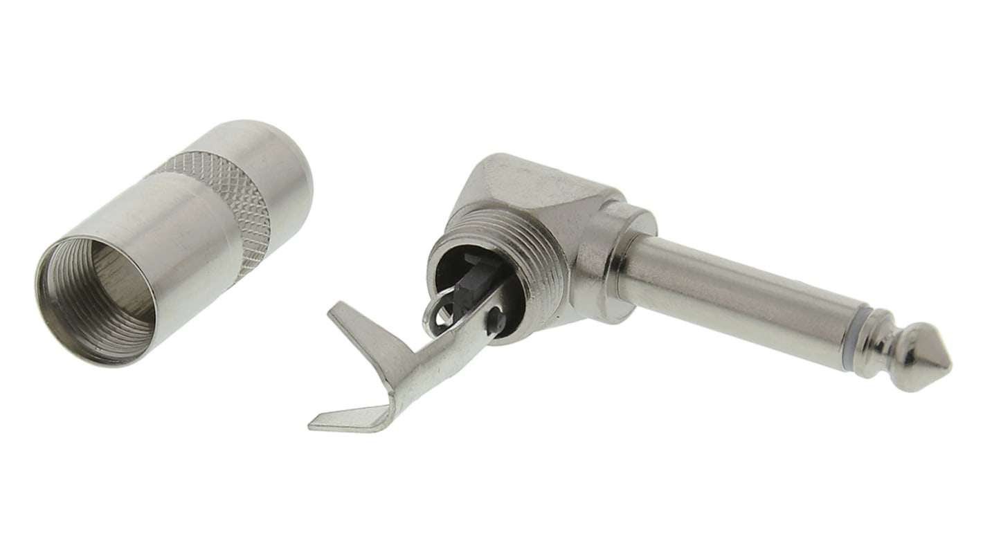 226 | Switchcraft Jack Connector 6.35 mm Cable Mount Mono Plug, 2Pole | RS