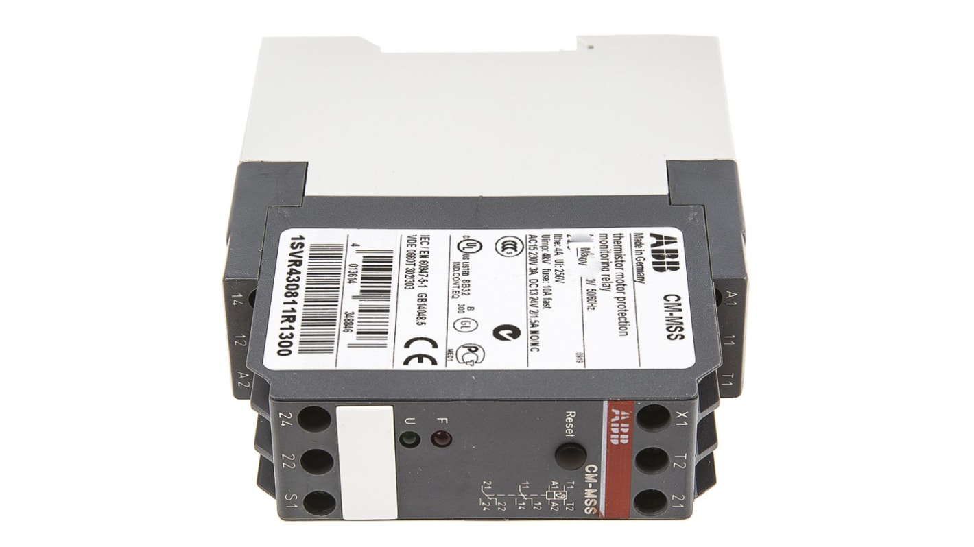 1SVR430811R1300 - CM-MSS (2) | ABB Temperature Monitoring Relay, DPDT | RS