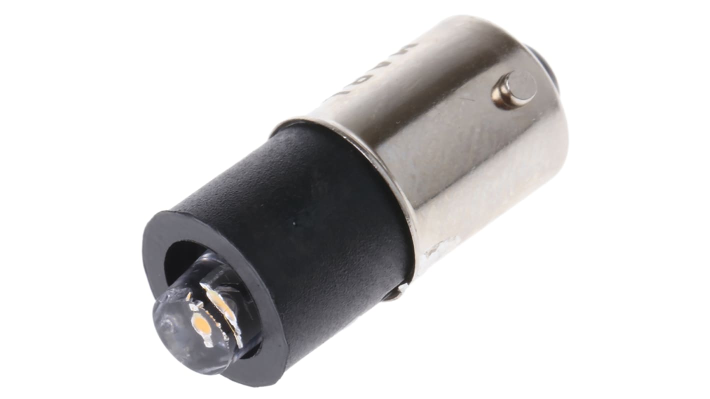 255-993-64-38 | Marl White LED Indicator Lamp, 48V ac/dc, BA9s Base, 4 ...