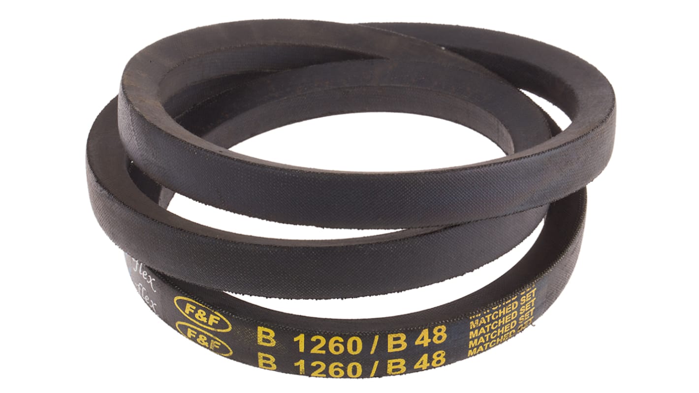 RS PRO Drive Belt, belt section B, 1210mm Length | RS